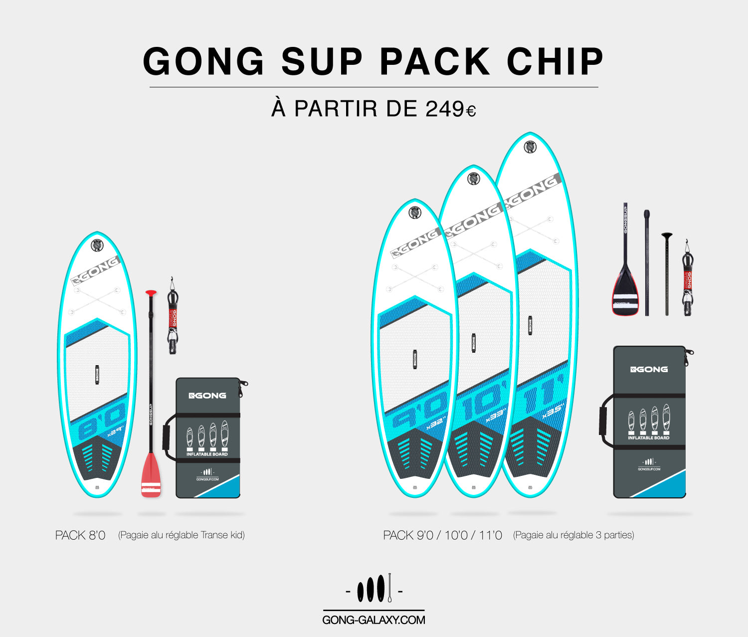 FEEDBACK : PACK 11'0 CHIP GONFLABLE !!! – GONG Galaxy