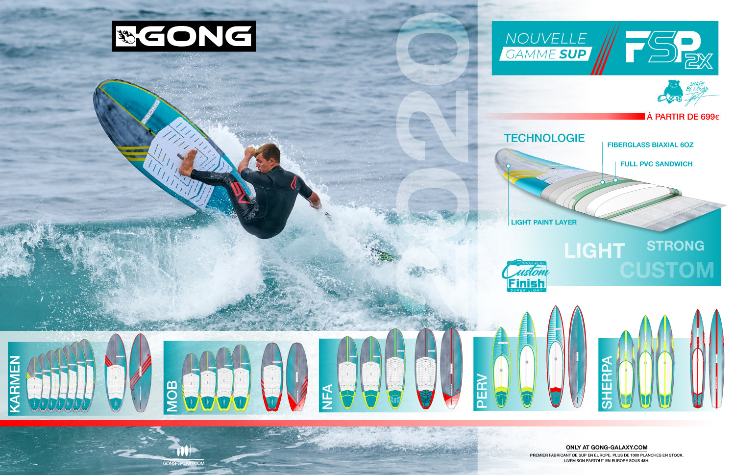 MATOS : NOUVELLES GONG SUP FSP 2X !!! – GONG Galaxy