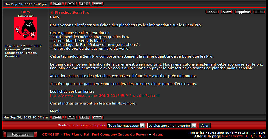 GEAR : GONG Semi Pro SUP !!! – GONG Galaxy