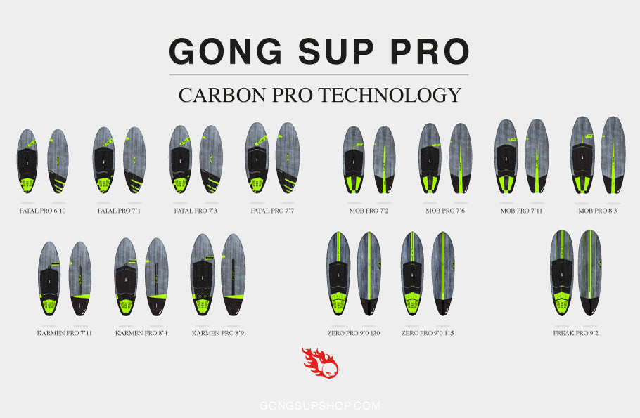 GEAR : new 2019 GONG SUP PRO range online !!! – GONG Galaxy