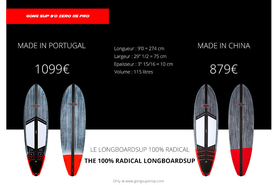 GEAR : GONG SUP 9'0 Zero 115 PRO !!! – GONG Galaxy