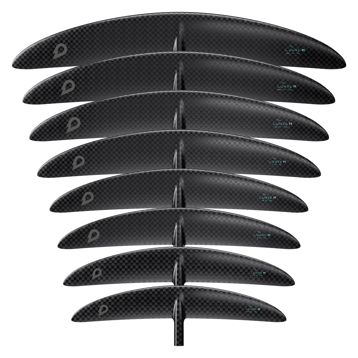 GONG - Foil Front Wing Curve H V3 – GONG Galaxy
