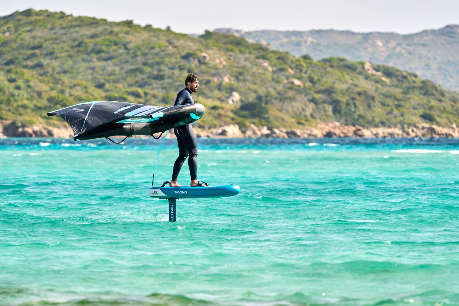 Tout savoir sur les GONG Wing foil Board Inflatable HIPE Perf - GONG GALAXY, Live for it