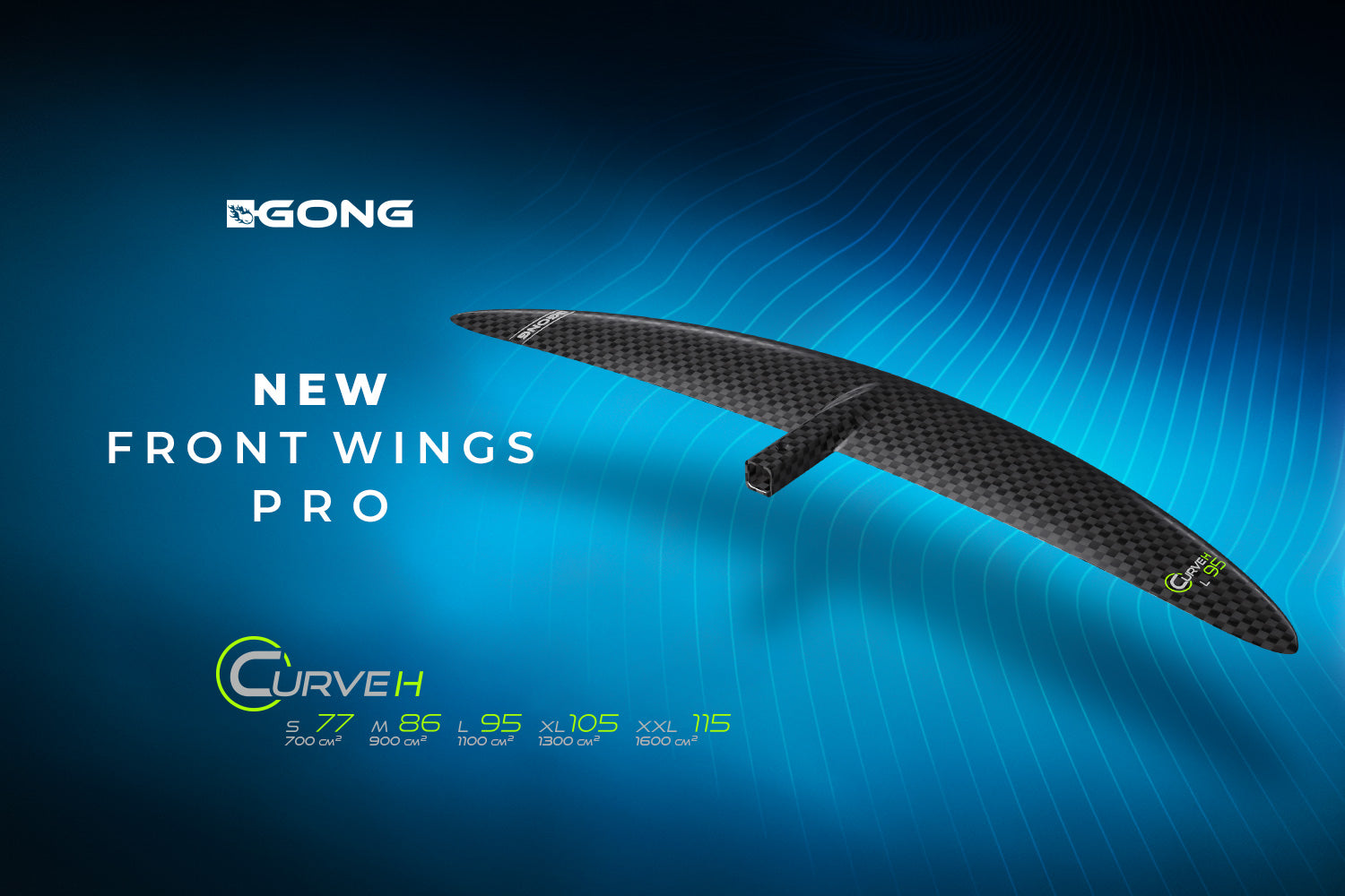 GONG - Foil Front Wing Curve H V2 – GONG Galaxy
